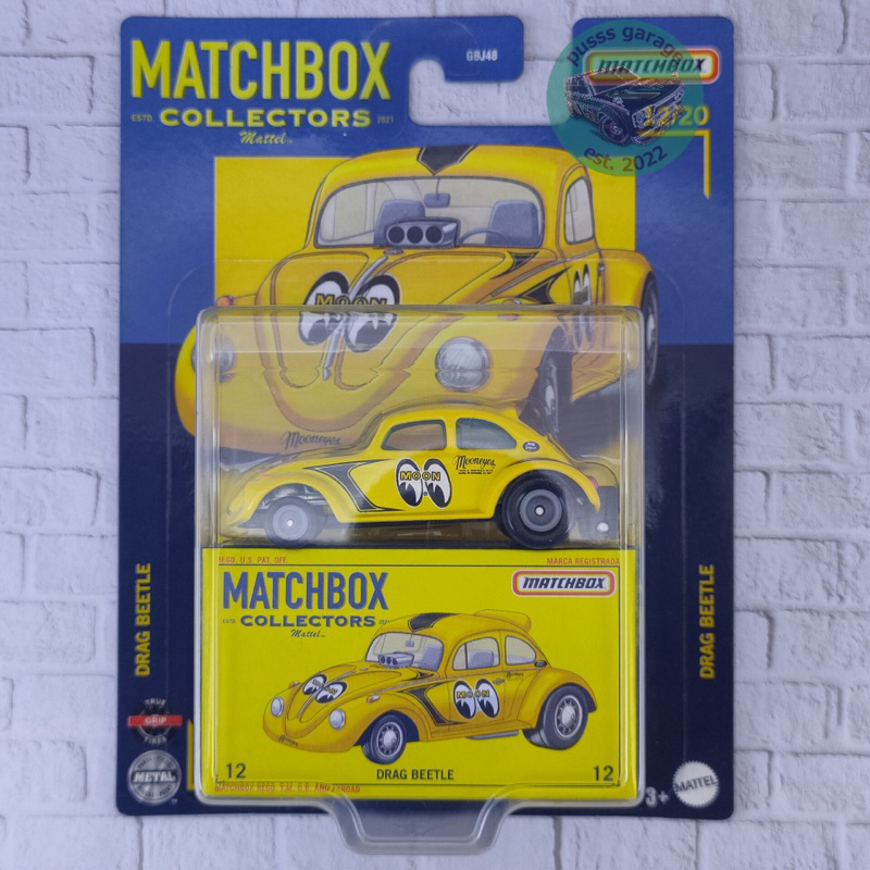 Jual MATCHBOX DRAG BEETLE MOON EYES KUNING (MATCHBOX COLLECTORS ...