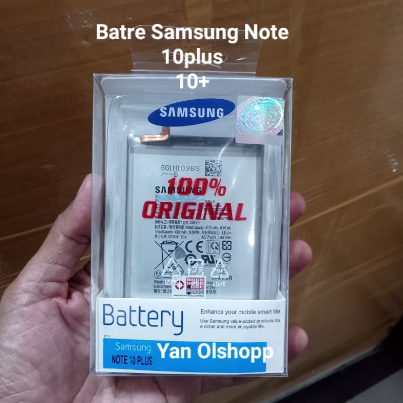 Jual Samsung Note 10 Plus Baterai Batre Battery Samsung Note 10 ...