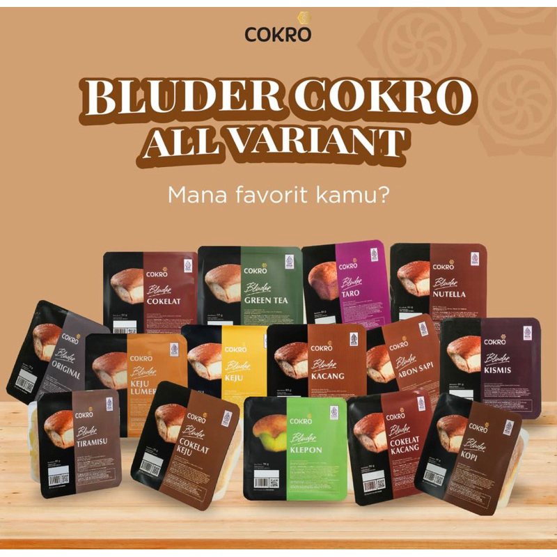 Jual Cokro Bluder Single Cup Roti Siram Khas Madiun Asli Kemasan Mika ...