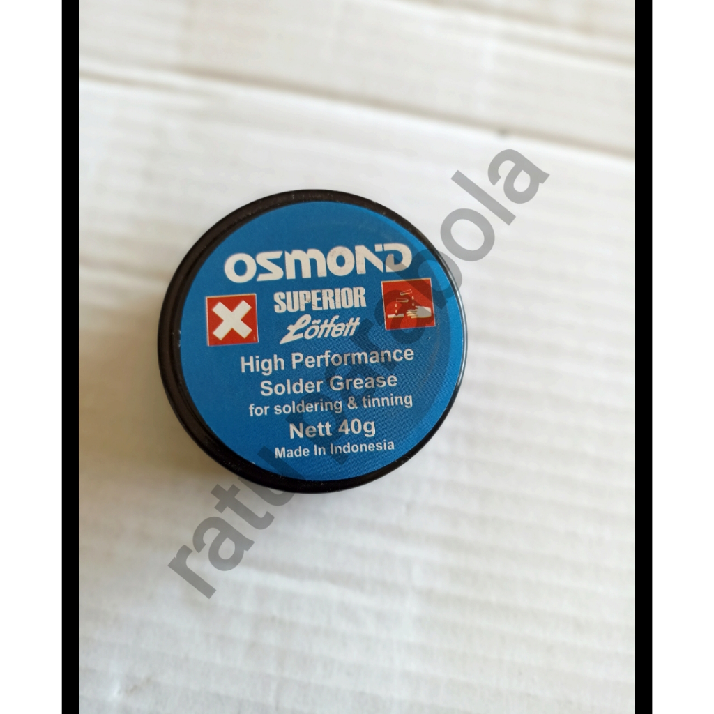 Jual Minyak solder Osmond Lotfett pasta solder 40 gram solder grease ...