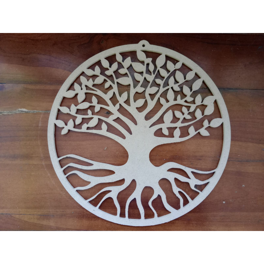Jual macrame tree of life MDF 6mm kalpataru | Shopee Indonesia