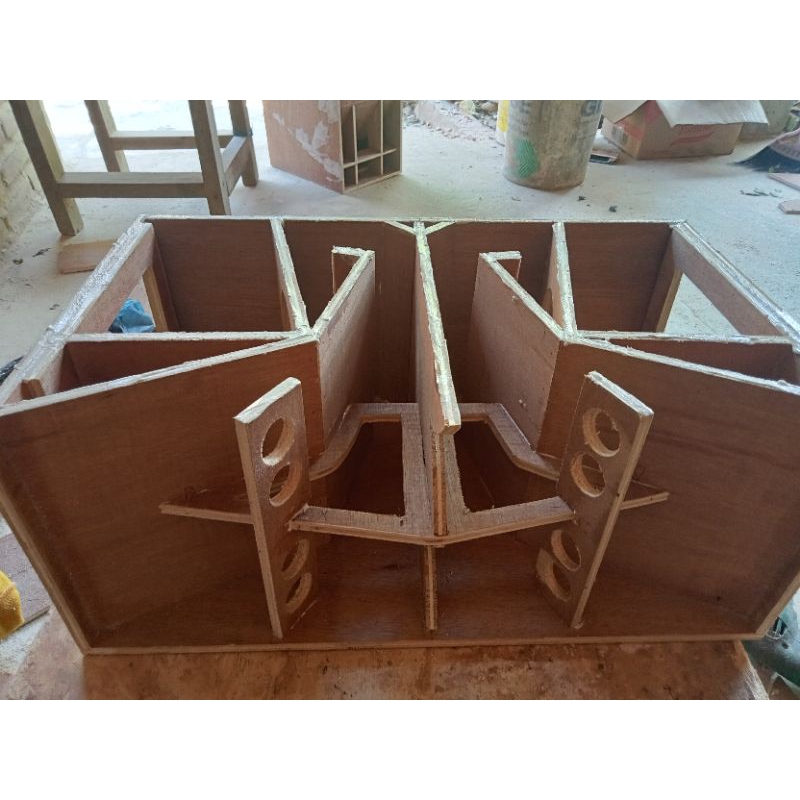 Jual box cla 6 in dobel bahan semi meranti 9 mili | Shopee Indonesia