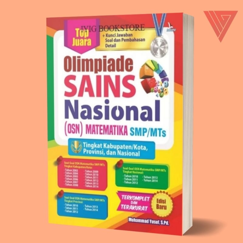 Jual Iyig - Buku Top Juara Olimpiade Sains Nasional (Osn) Matematika Smp Mts - Laksana - Buku ...