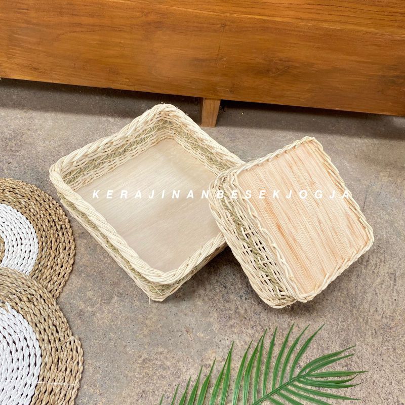 Jual KERANJANG KOTAK ROTAN MIX SIGRAS | keranjang makanan keranjang ...