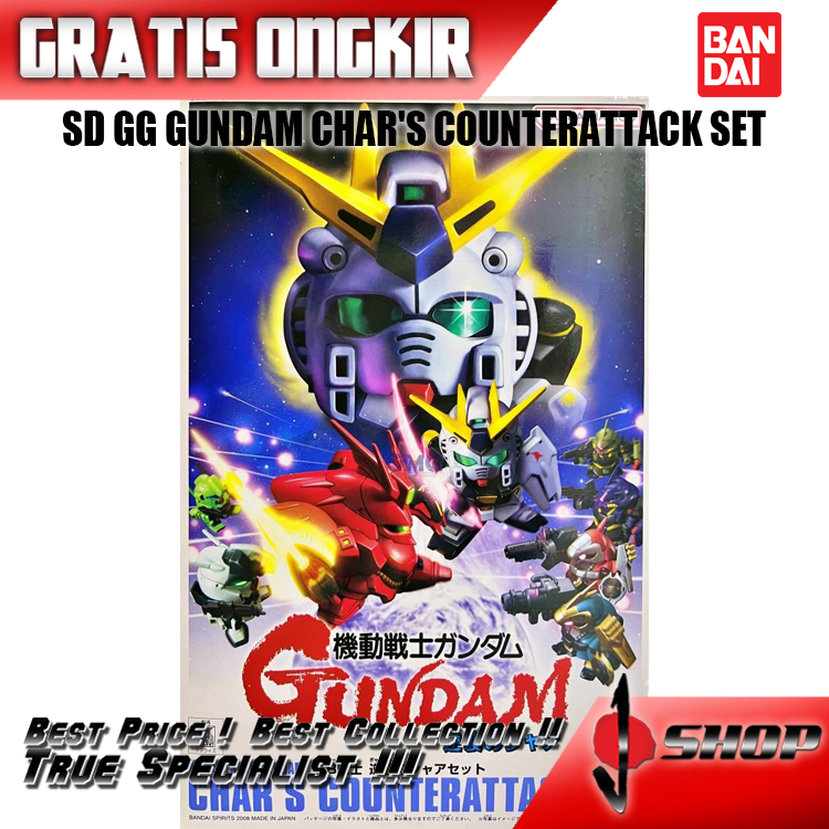 Jual SD GG / SD GUNDAM CHAR COUNTERATTACK / COUNTER ATTACK SET | Shopee Indonesia