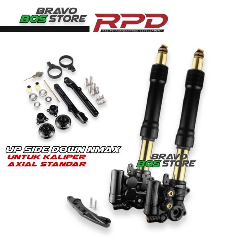 Jual Shock depan RPD Upside Down 02 All New NMAX/NMAX OLD AXIAL/RADIAL ...