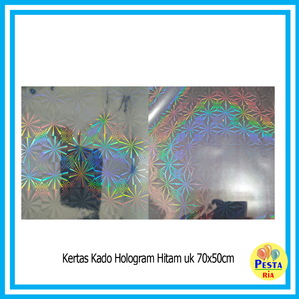 Jual Murah !! 100Lmbr Kertas kado hologram, kertas kado kilap, kertas ...