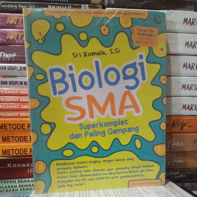 Jual Buku Original BIOLOGI SMA SUPERKOMPLET DAN PALING GAMPANG | Shopee ...