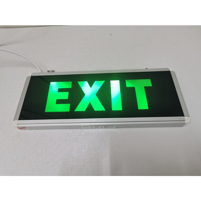 Jual Lampu Exit led 2 sisi/lampu emergency exit | Shopee Indonesia