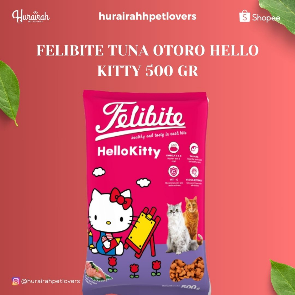 Jual FELIBITE TUNA OTORO HELLO KITTY 500 GR | Shopee Indonesia