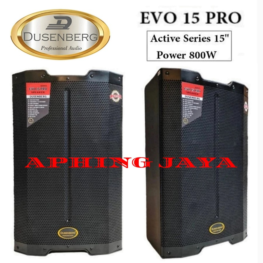 Jual Speaker Aktif Monitor 15 inch Dusenberg EVO 15 PRO 800Watt ...