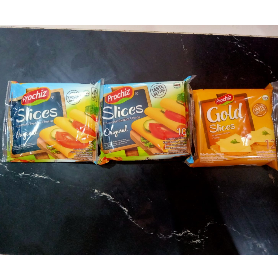 Jual KEJU PROCHIZ SLICES ISI 5, 10 dan 12 MAKANAN BERGIZI KEJU LEMBARAN ...