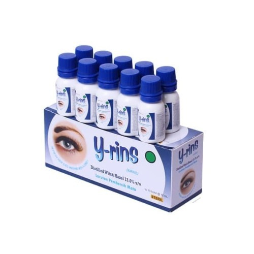 Jual Y-RINS LARUTAN UNTUK PEMBERSIH MATA 10 BOTOL 12 ML Y RINS CAIRAN ...
