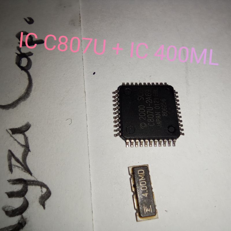 Jual IC POWER PS2 SEPAKET IC C807U+IC 400ML | Shopee Indonesia