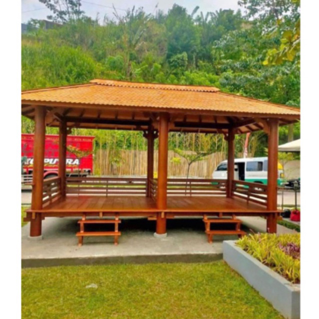 Jual Gazebo Taman Minimalis 3x6 Meter | Shopee Indonesia