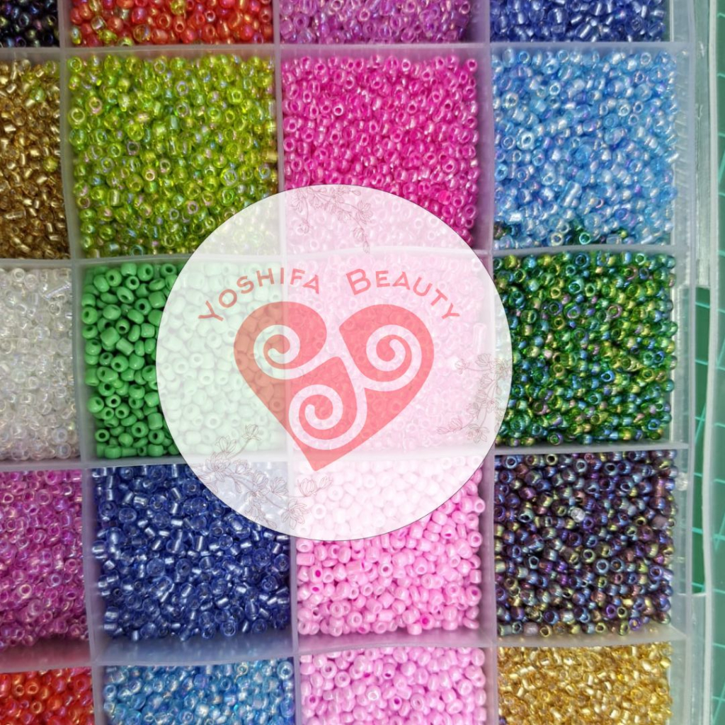 Jual Mote Manik Payet Pasir 3 mm 8/0 15 Gram | Bahan Gelang Kalung ...