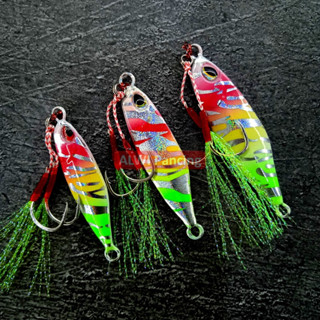 Jual ALWIX Metal JIG + Assist Hook TETRA ZEBRA GID UV 10gr 15gr 20gr ~ Mikro Metal Jig | Shopee ...