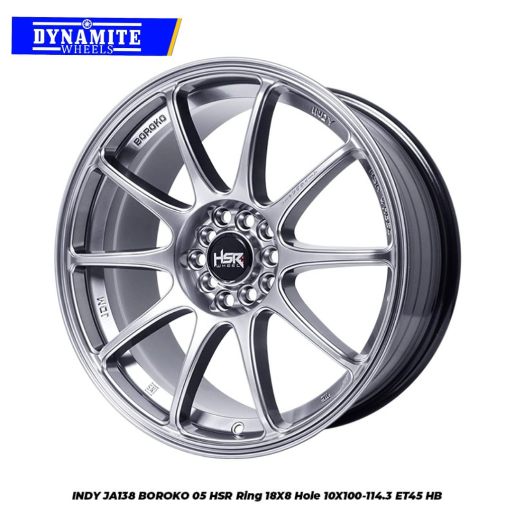 Jual VELG MOBIL RING 18 CRETA,CROLOA CROS.CAMRY,CIVIC R18 HSR INDY ...