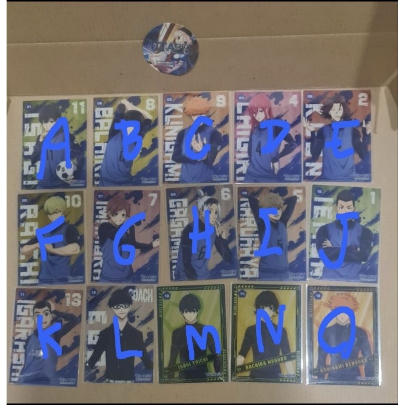 Jual Blue Lock Official Clear Card | Shopee Indonesia