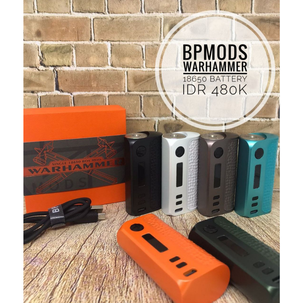 Jual Warhammer Single 18650 Mod by BP Mods | Shopee Indonesia