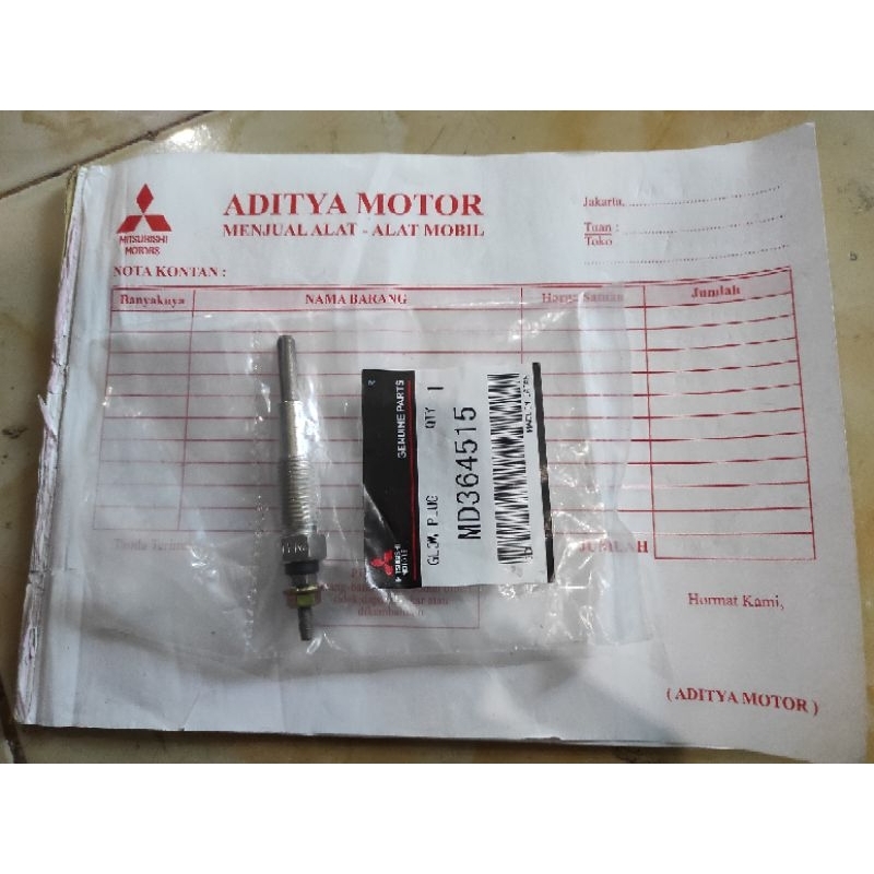 Jual busi pemanas kuda diesel L200 strada 2500cc double cabin K74 ...