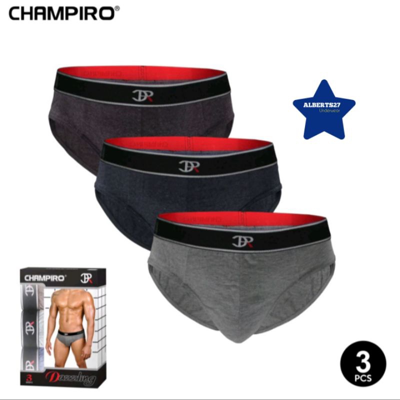 Jual Celana Dalam Pria Dewasa Champiro C.0312-K Isi 3pcs ( 1 Kotak ...
