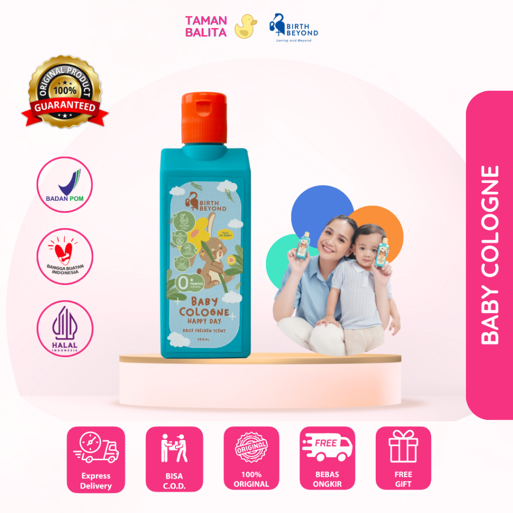Jual Birth Beyond Baby Cologne / Parfum Bayi Happy Days untuk Bayi dan ...