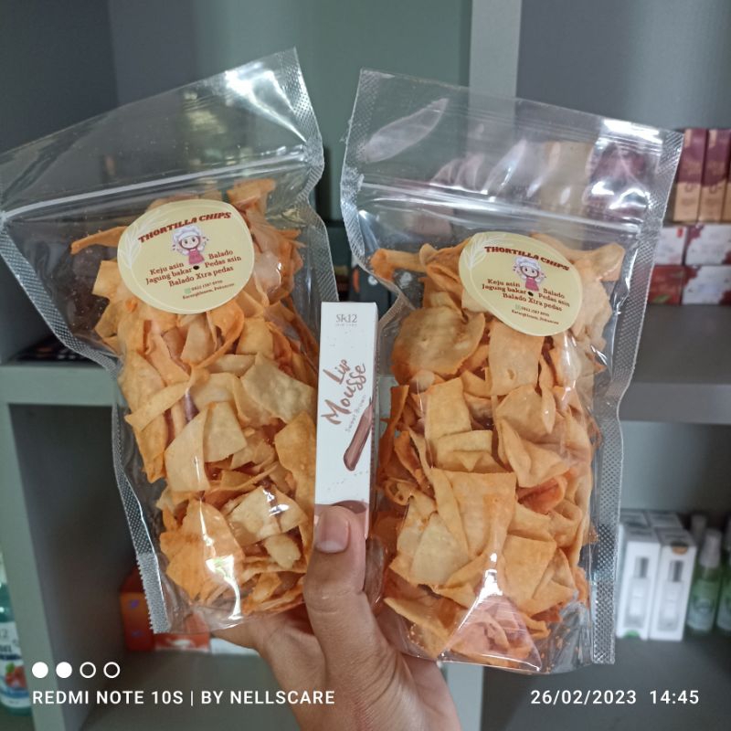 Jual Kemasan Pouch 150 gram KRIPIK TORTILA CHIPS CAMILAN ENAK GURIH ...