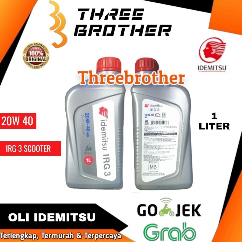 Jual Oli idemitsu matic irg3 20w40 semi synthetic 1 liter 1000ml ...