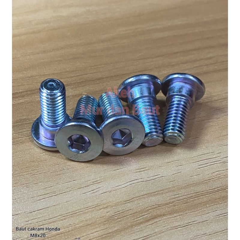 Jual Baut Cakram / Baut Disc / Baut Piringan Cakram Honda M8x20 Murah | Shopee Indonesia