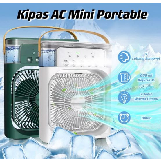 Jual Kipas Pendingin AC portable serbaguna 3 in 1 ( cooler lampu ...