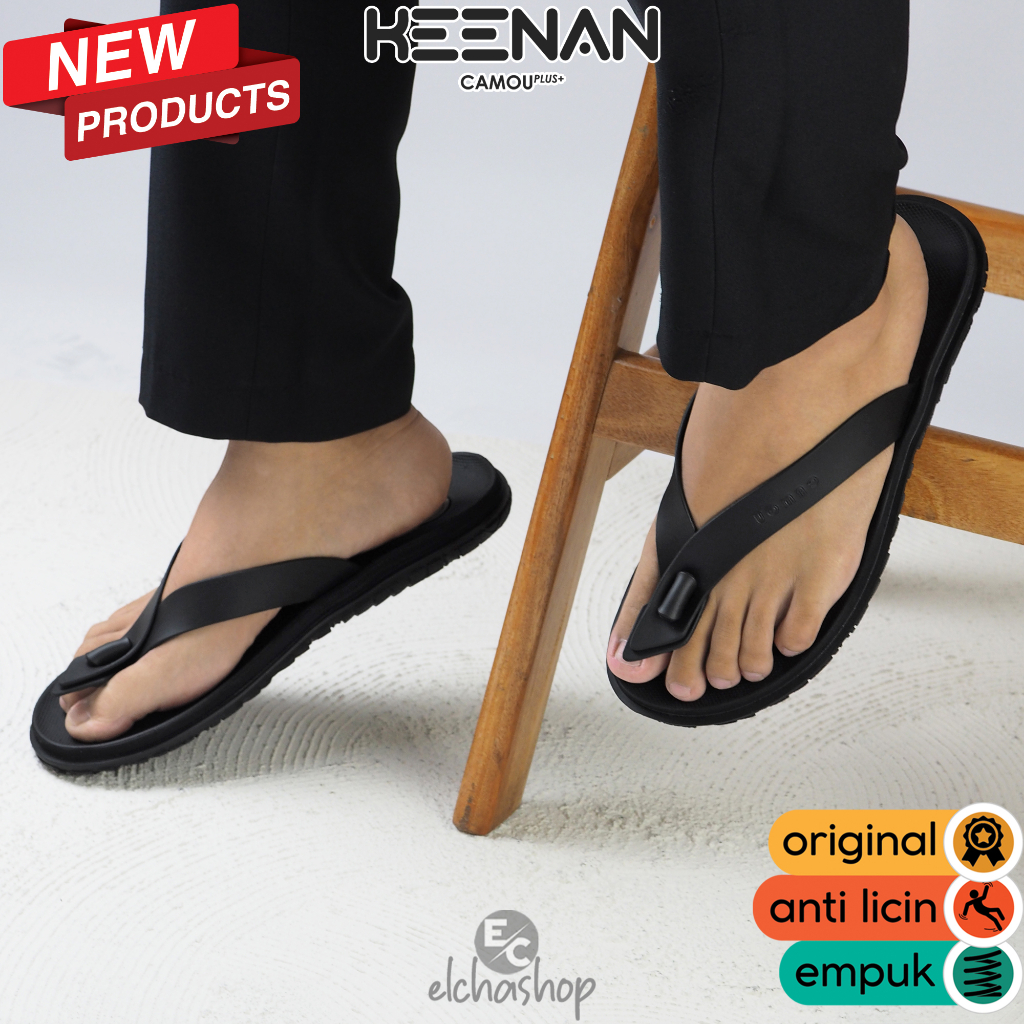 Jual Sendal Distro Pria Dewasa Original Kekinian Branded Bahan Karet ...