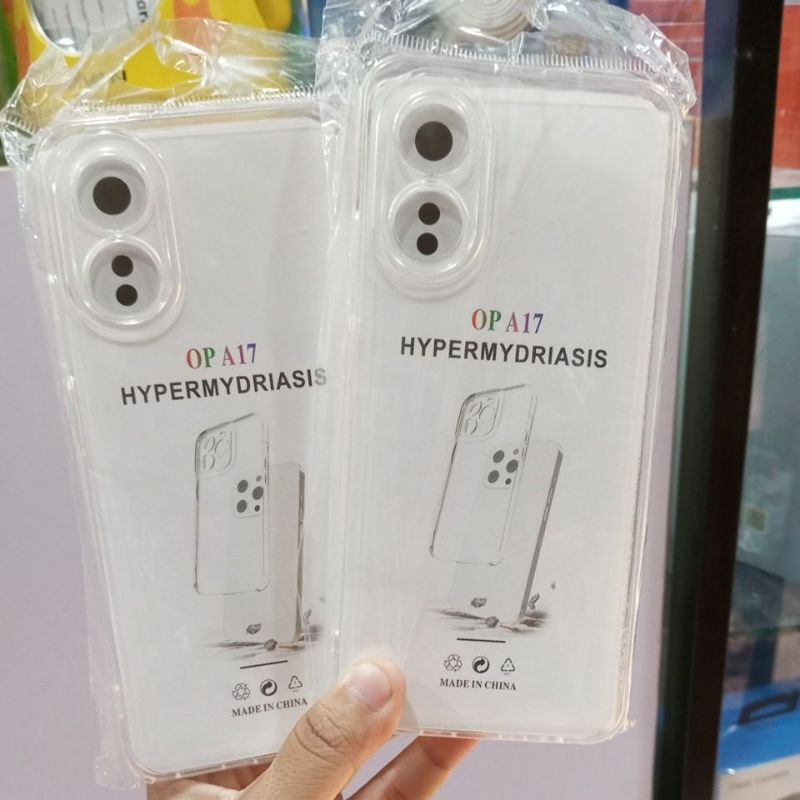 Jual Cace Cassing OPPO A17 Casing Bening Transparan + Pelindung Camera ...