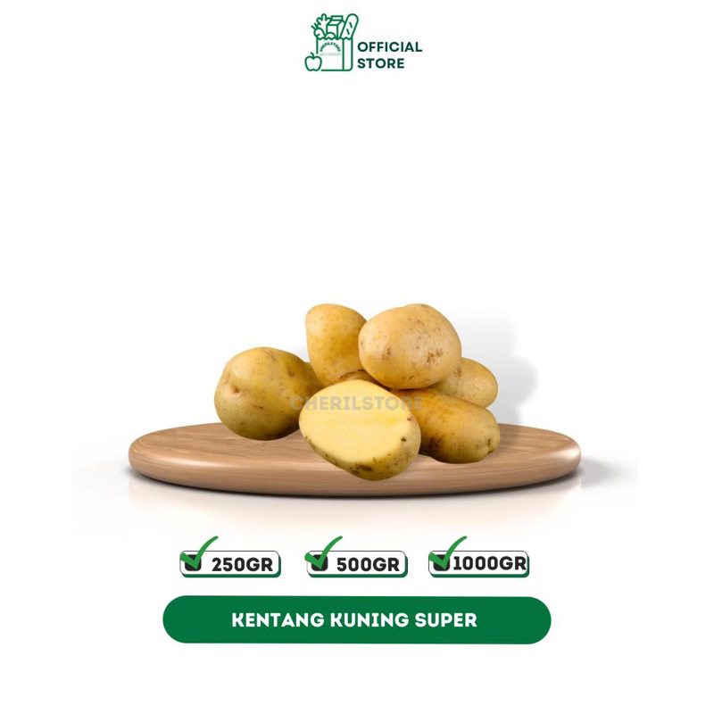 Jual kentang kuning 500 - 1000gram | Shopee Indonesia