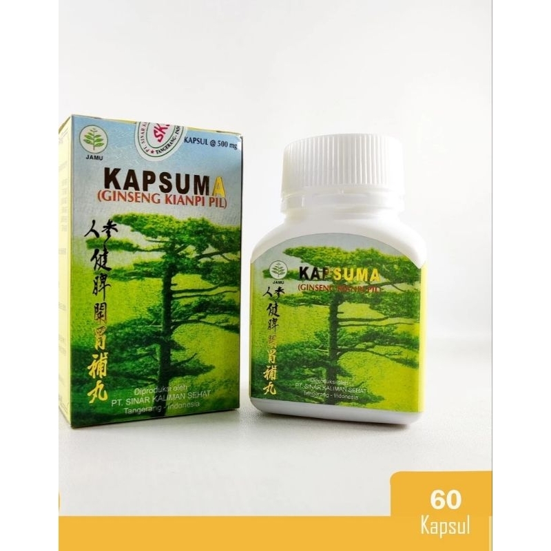 Jual KAPSUMA GINSENG KIANPI PILL | Shopee Indonesia