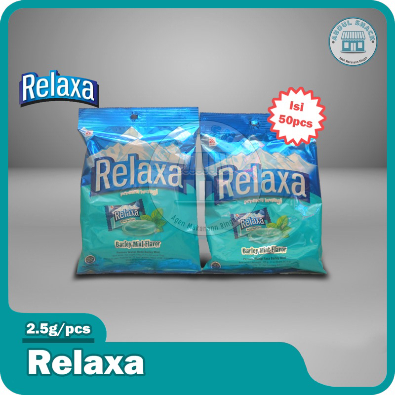 Jual Permen Relaxa Barley Mint 2.5gr isi 50pcs | Shopee Indonesia
