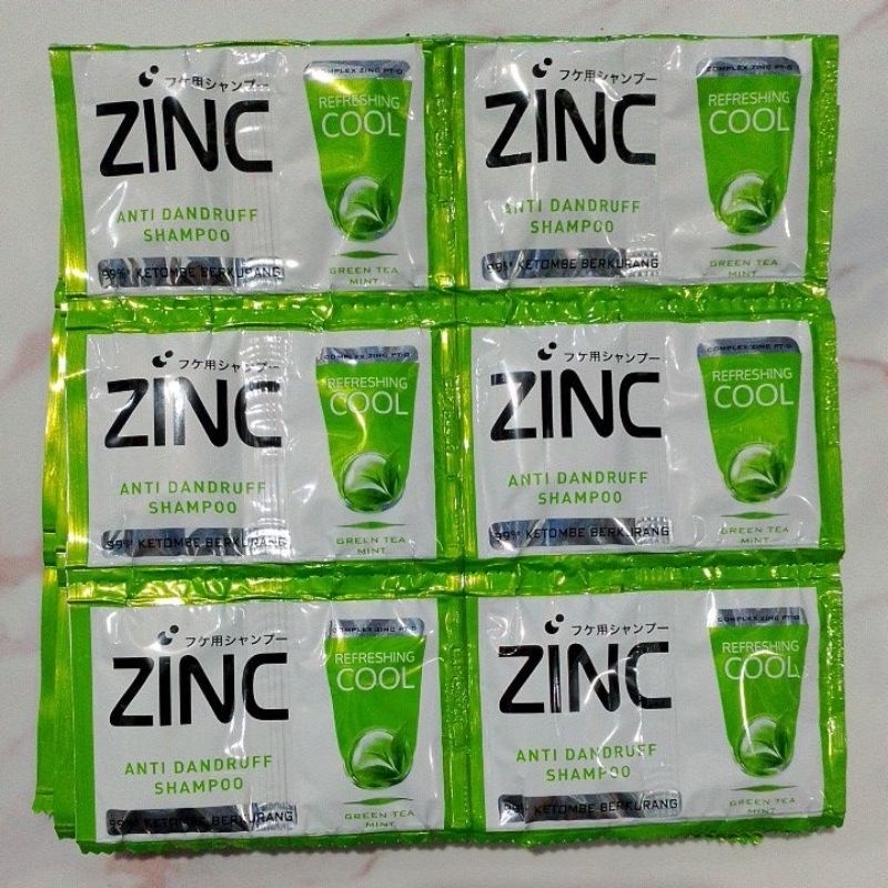 Jual shampo zinc Rentengan 10 ml (12 sachet/renteng) | Shopee Indonesia