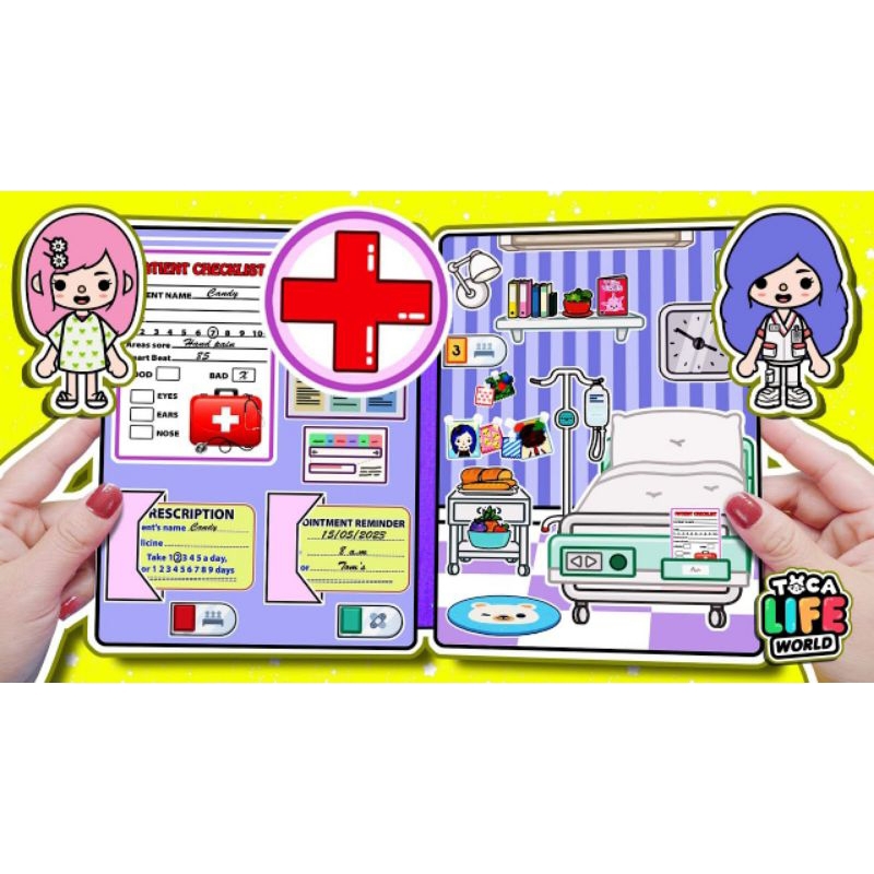 Jual TOCA BOCA LIFE HOSPITAL / DIY / MAINAN EDUKASI ANAK IN QUIET BOOK ...