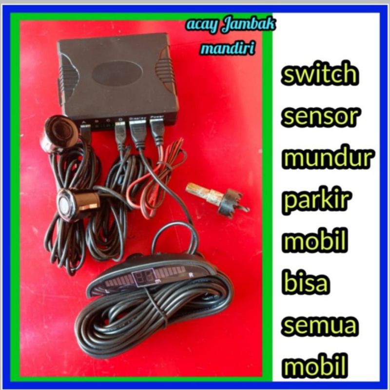 Jual switch sensor mundur parkir mobil bisa semua mobil | Shopee Indonesia