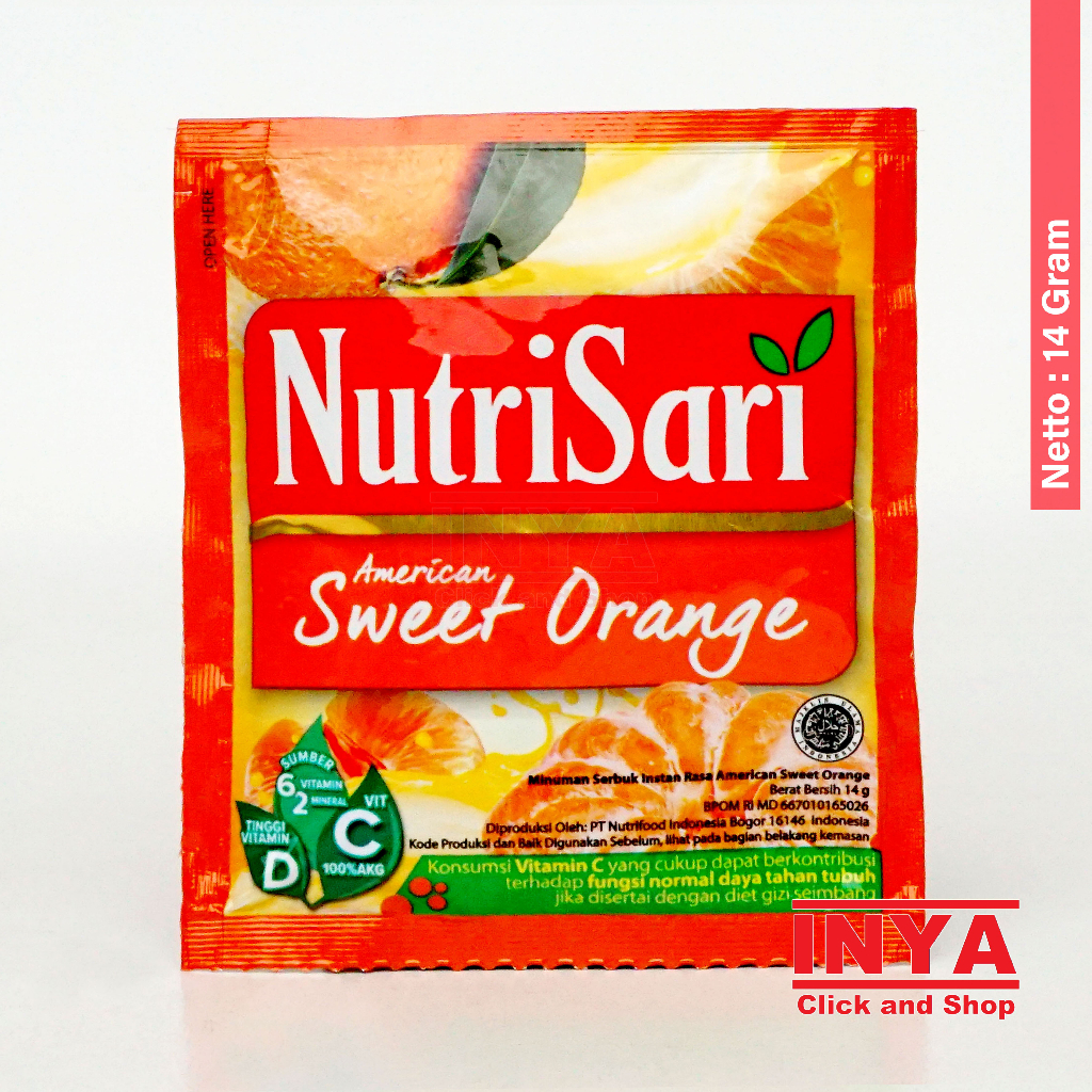Jual NutriSari All Variant Sachet - Minuman Serbuk - Instant Powder ...