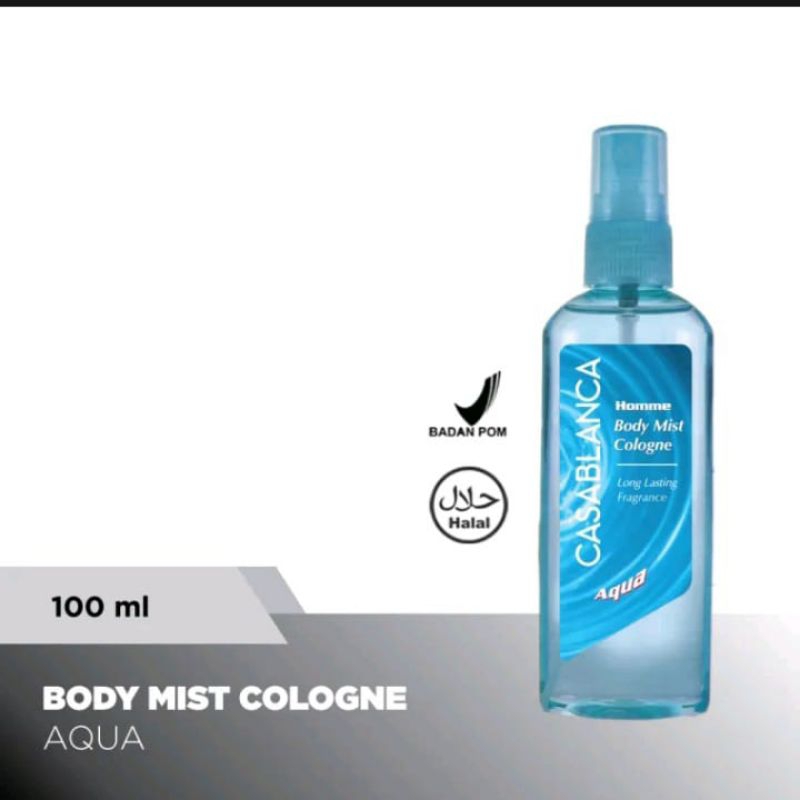 Jual Casablanca body mist cologne 100ml | Shopee Indonesia