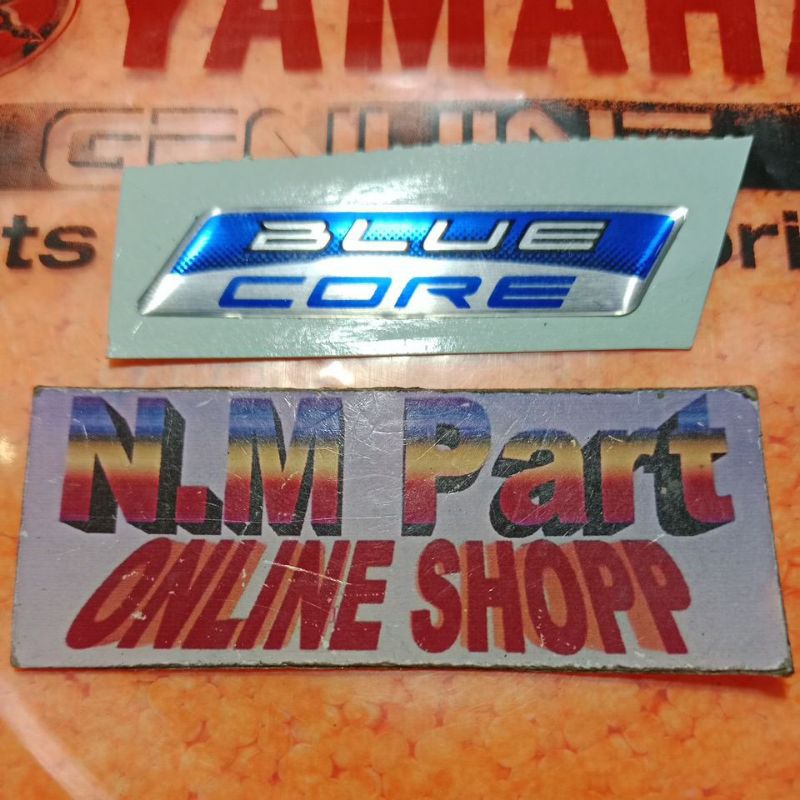 Jual stiker emblem logo yamaha blue core | Shopee Indonesia
