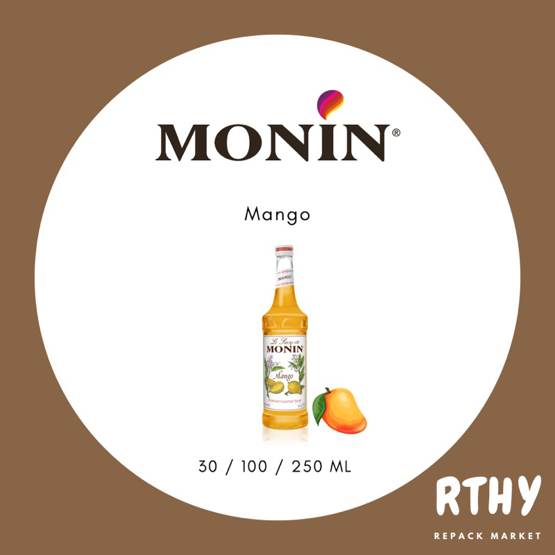 Jual Monin Mango Syrup Repack [30, 100, 250] ml - RTHY | Shopee Indonesia