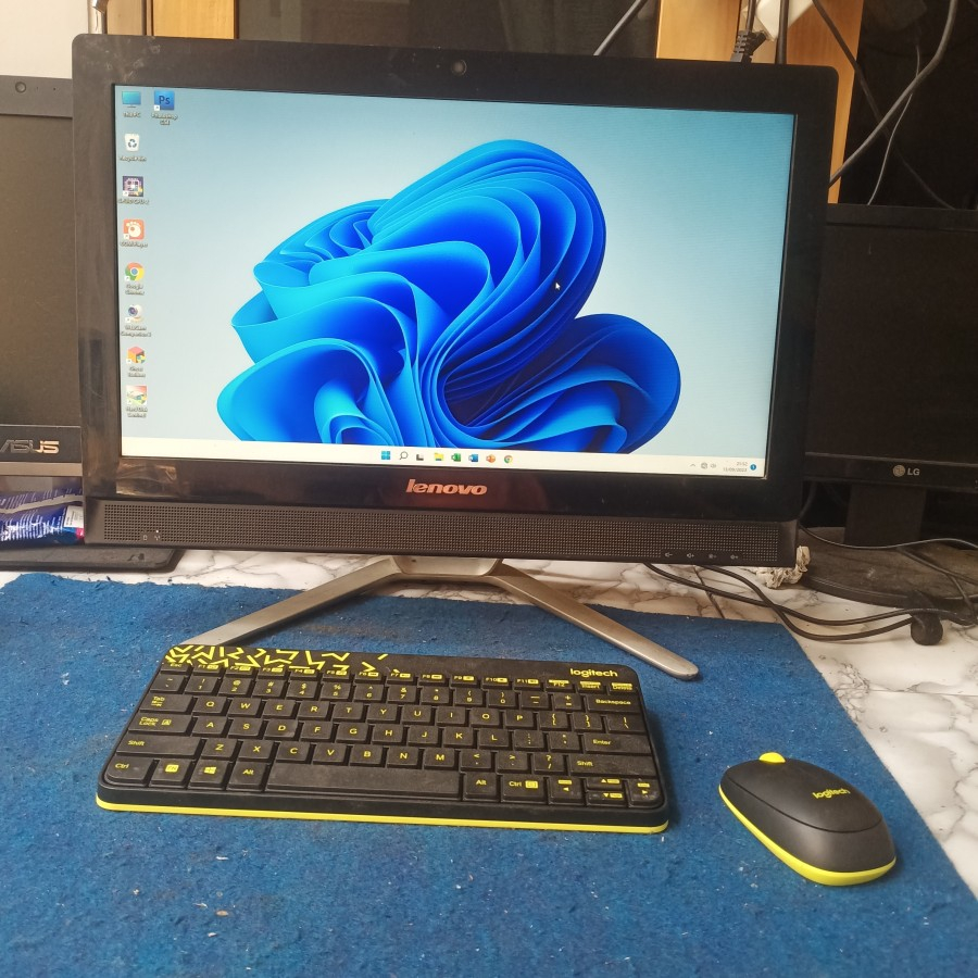 Jual pc aio all in one lenovo c360 i3-4160t ram 4/500gb win 11 pro siap ...