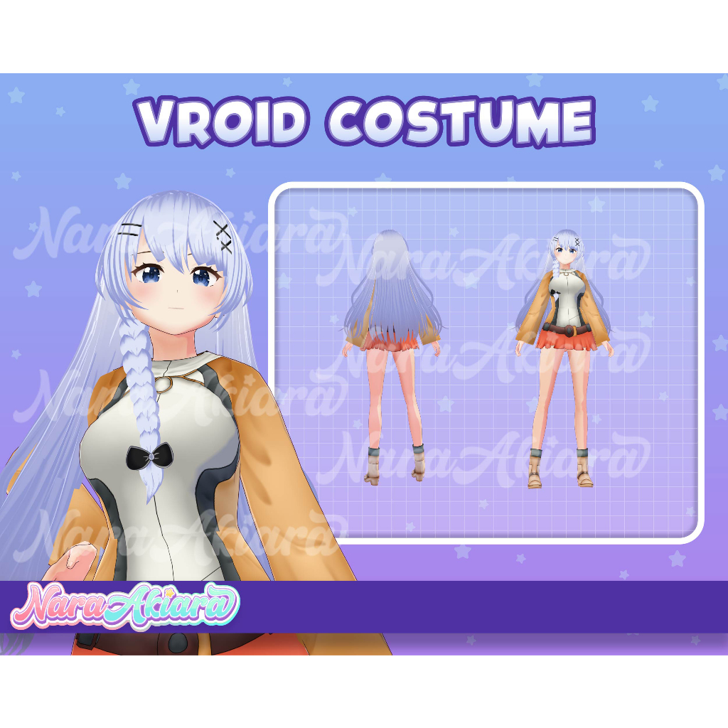Jual Tampil Lebih Stylish dengan Kostum 3D Vroid Berkualitas Tinggi ...