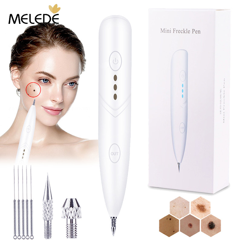 Jual MELEDE Flek Kutil Tahi Lalat Tato Black Spot Removal Pen/ Alat ...