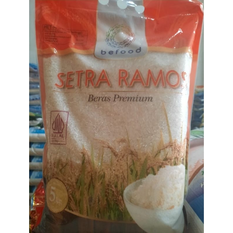 Jual Beras Merk Setra Ramos 5kg | Shopee Indonesia