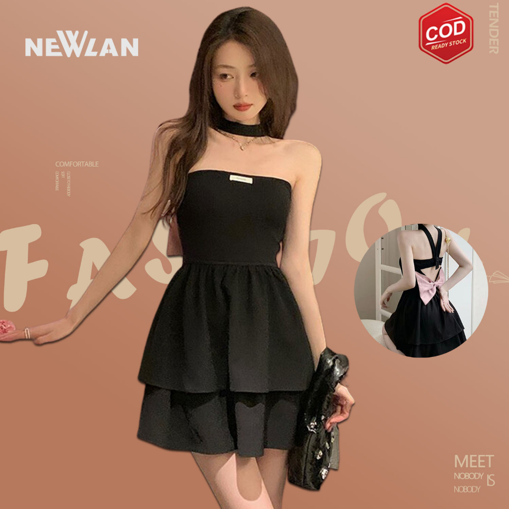 Jual Newlan QZ088 Seksi cantik kembali tabung atas pinggang rok tutu ...