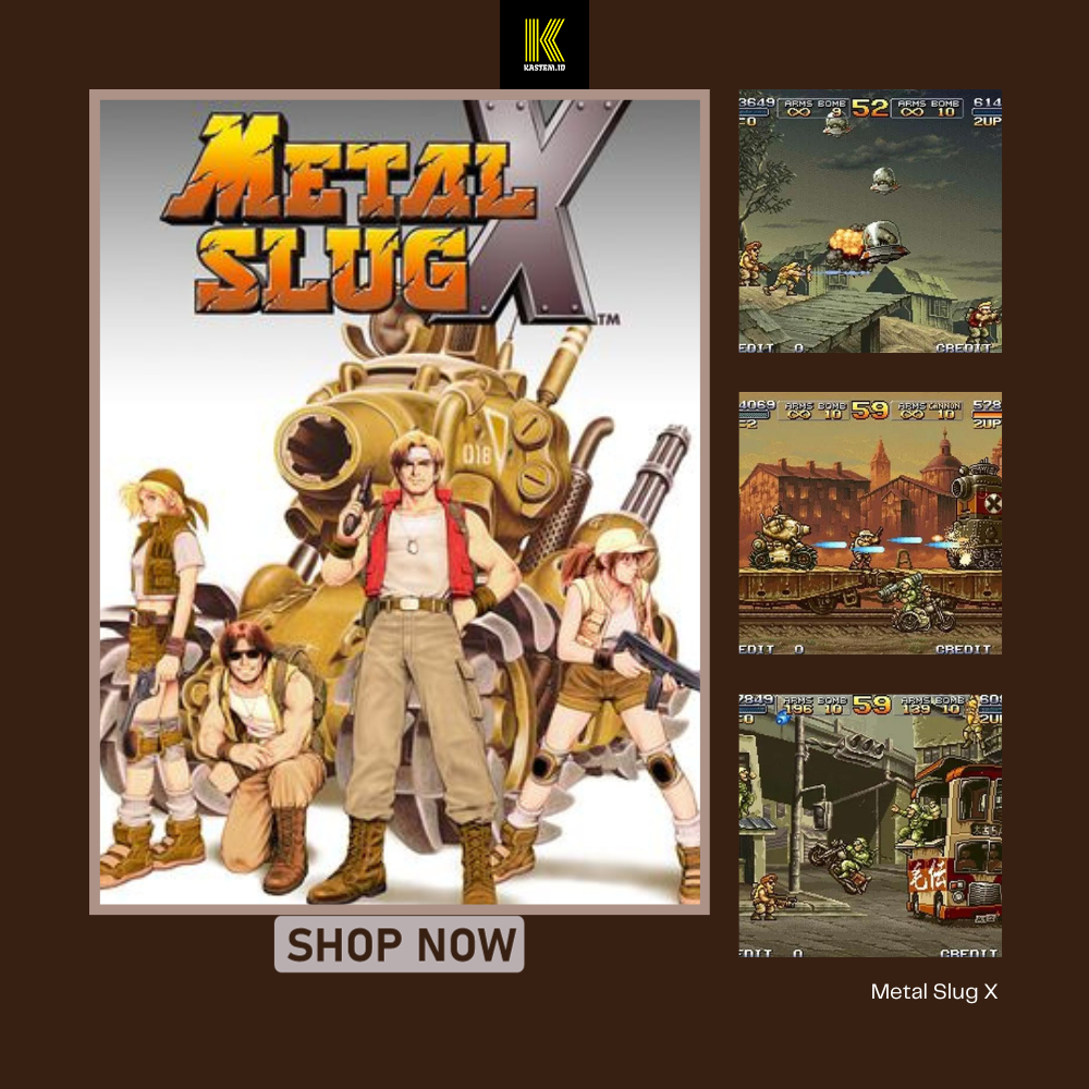 Jual Metal Slug X PS1 Bahasa Indonesia | Bisa Main di HP Android atau ...
