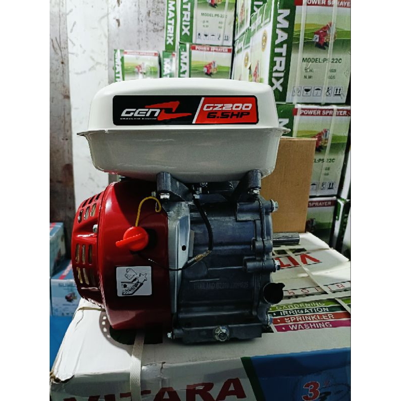 Jual mesin penggerak/engine merek genz gx200 6,5hp | Shopee Indonesia